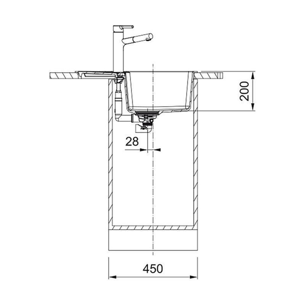 Franke Einbauspüle Centro CNG 611-62 Fragranit Onyx online kaufen