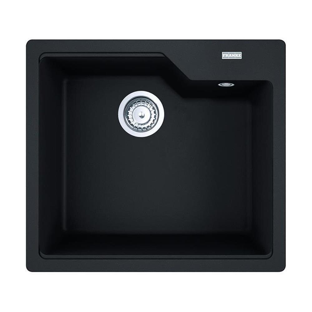 Franke Einbaubecken Urban UBG 610-56 Fragranit Black Matt - Black ...